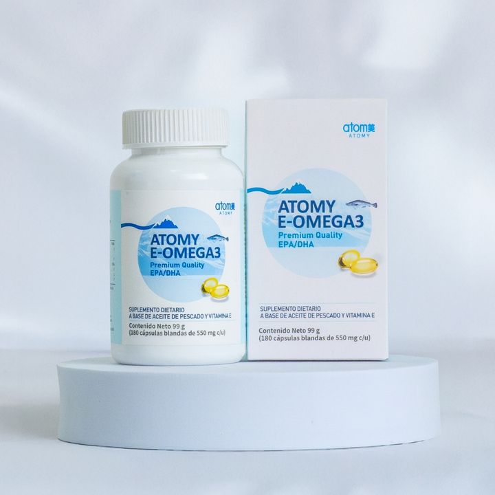E-Omega 3 (x 180 Cápsulas) | Atomy Colombia