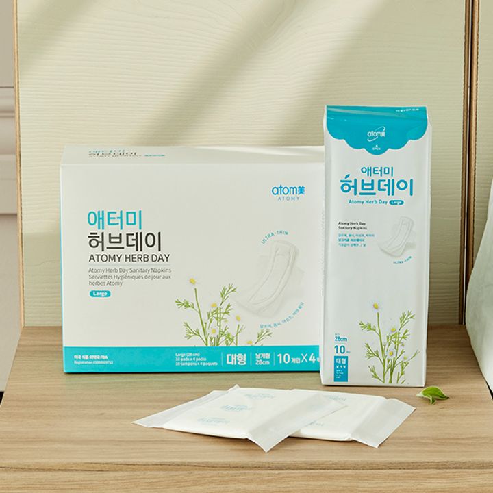 애터미 허브데이 대형(1팩/10개입 x 4개) | 애터미 ATOMY