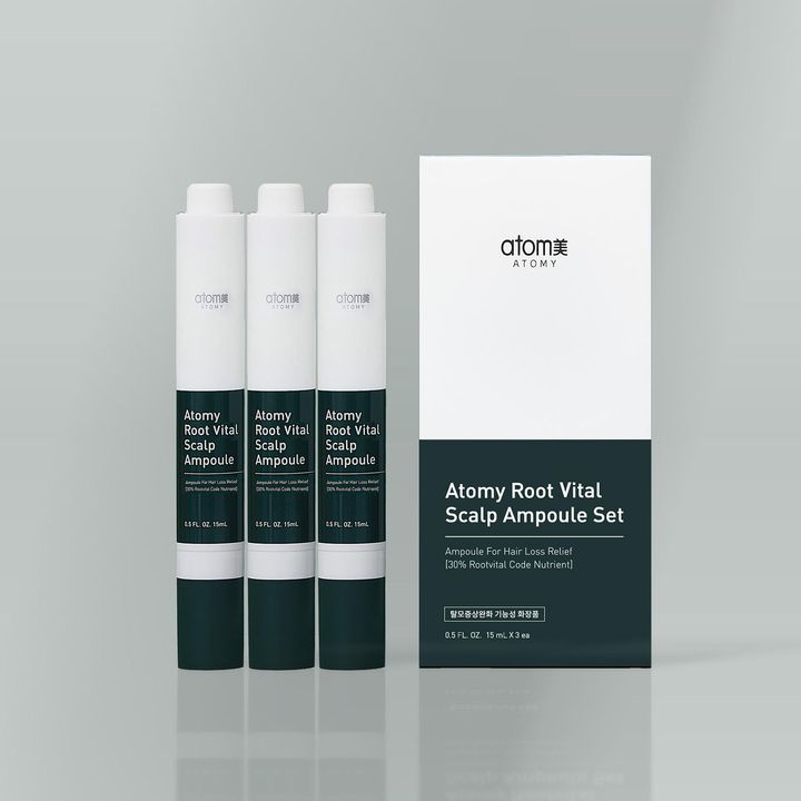 Atomy Root Vital Scalp Ampoule Set (15mL*3tubes) | Atomy Malaysia