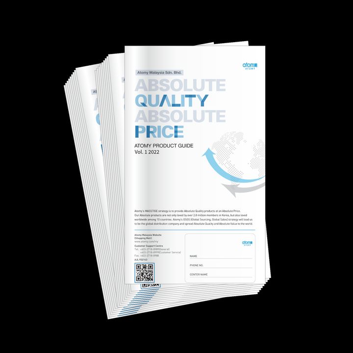 Atomy Leaflet 1set (ENG) 2024 Vol 1 (20pieces/set) | Atomy Malaysia