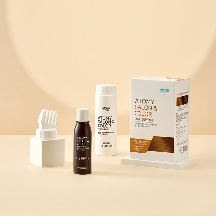 Salon & Color Gold Brown 3C | Atomy New Zealand