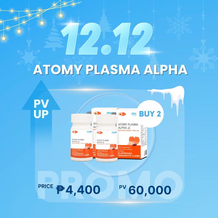 Buy 2 Atomy Plasma Alpha + PV UP | Atomy Philippines