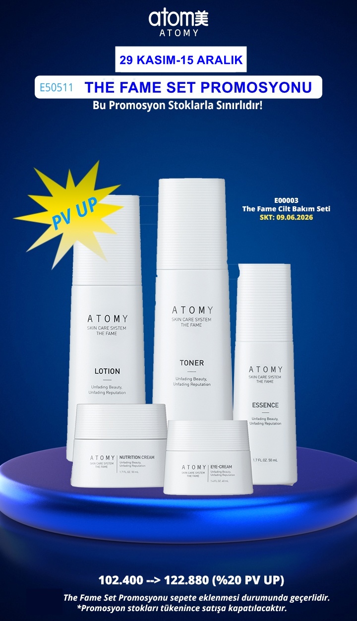 The Fame Set Promosyonu | Atomy Türkiye