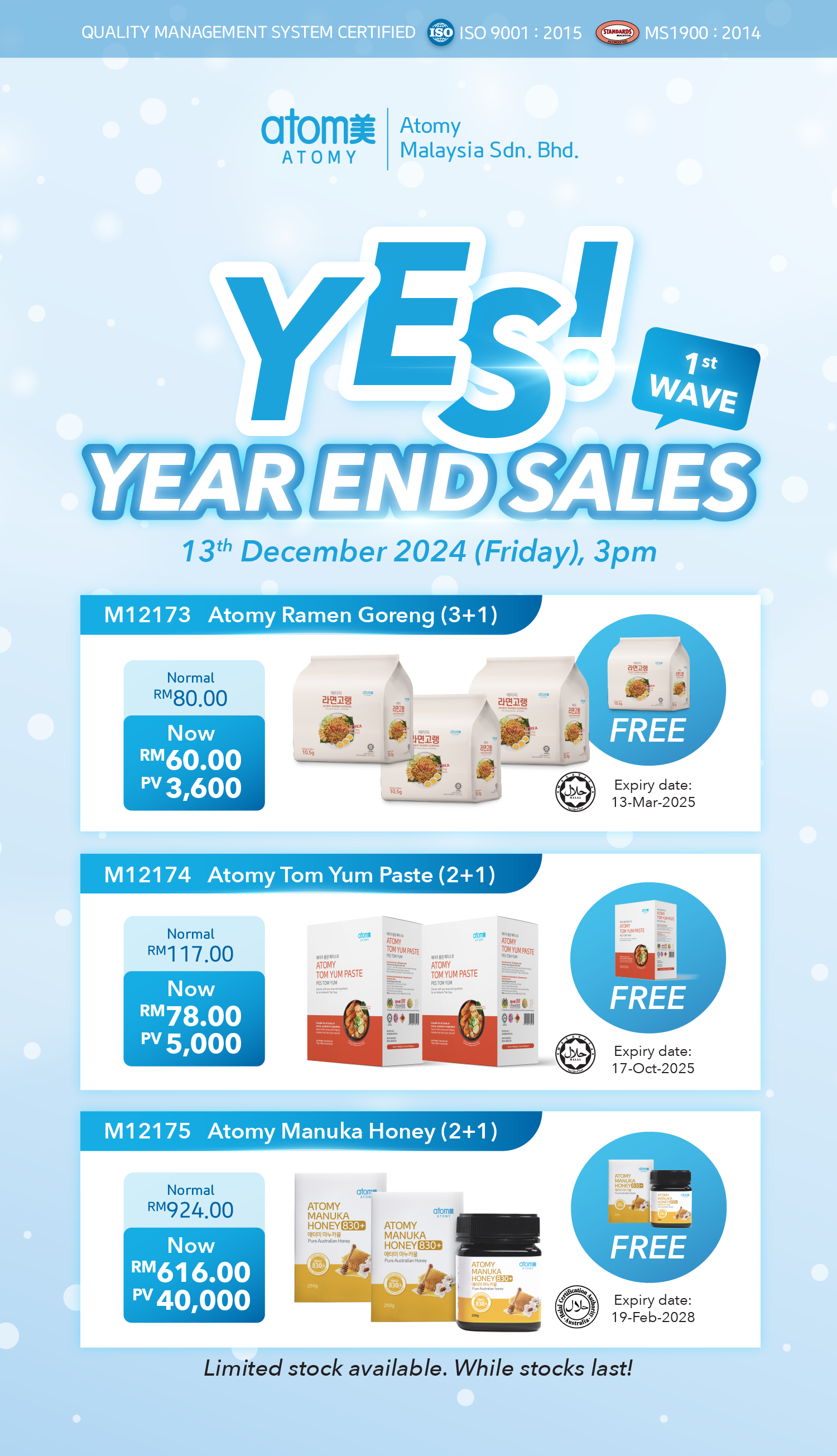 Notice | Atomy Malaysia