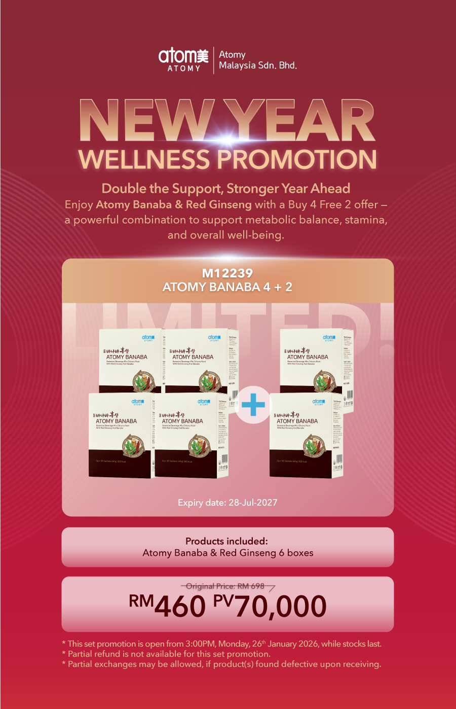 Atomy Banaba 4 + 2 | Atomy Malaysia